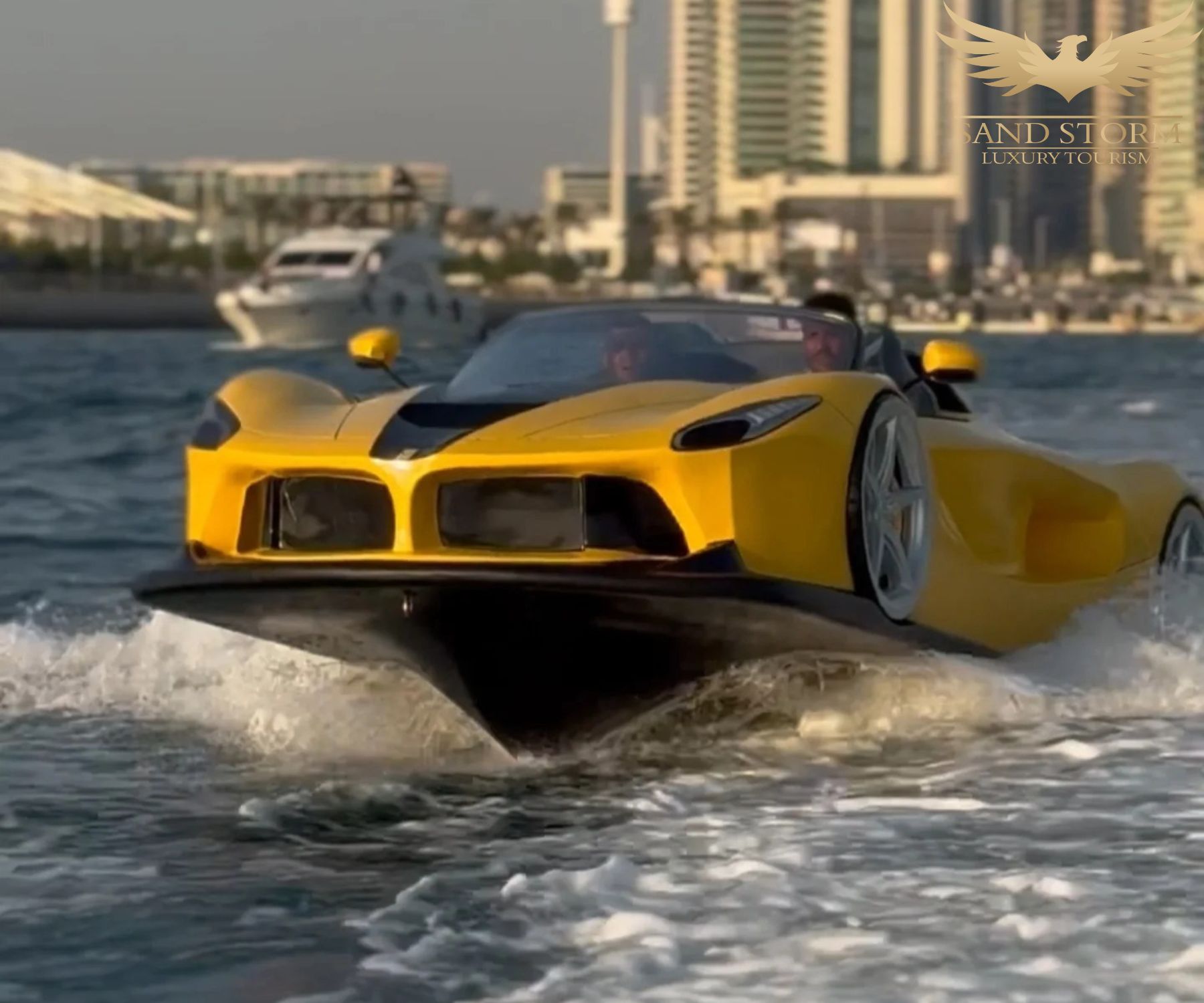 Jet Car Dubai Marina - Sand Strom Luxury Tourism